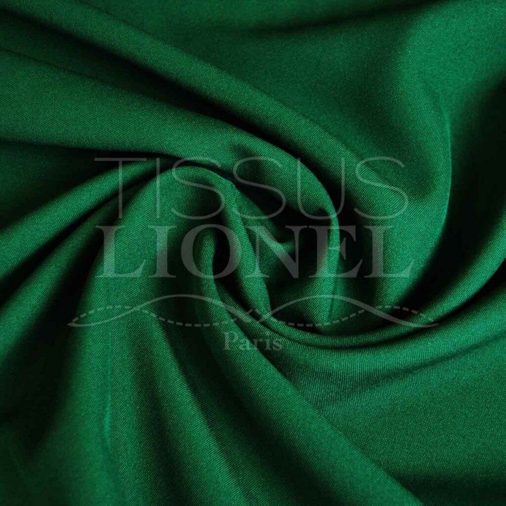 Burlingston uni vert sapin⎟Vente de Tissus au mètre