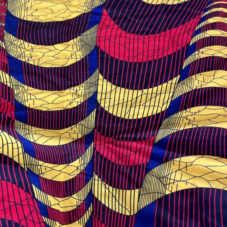 Tissu wax tunnel colors | Tissu au mètre | Tissus Lionel