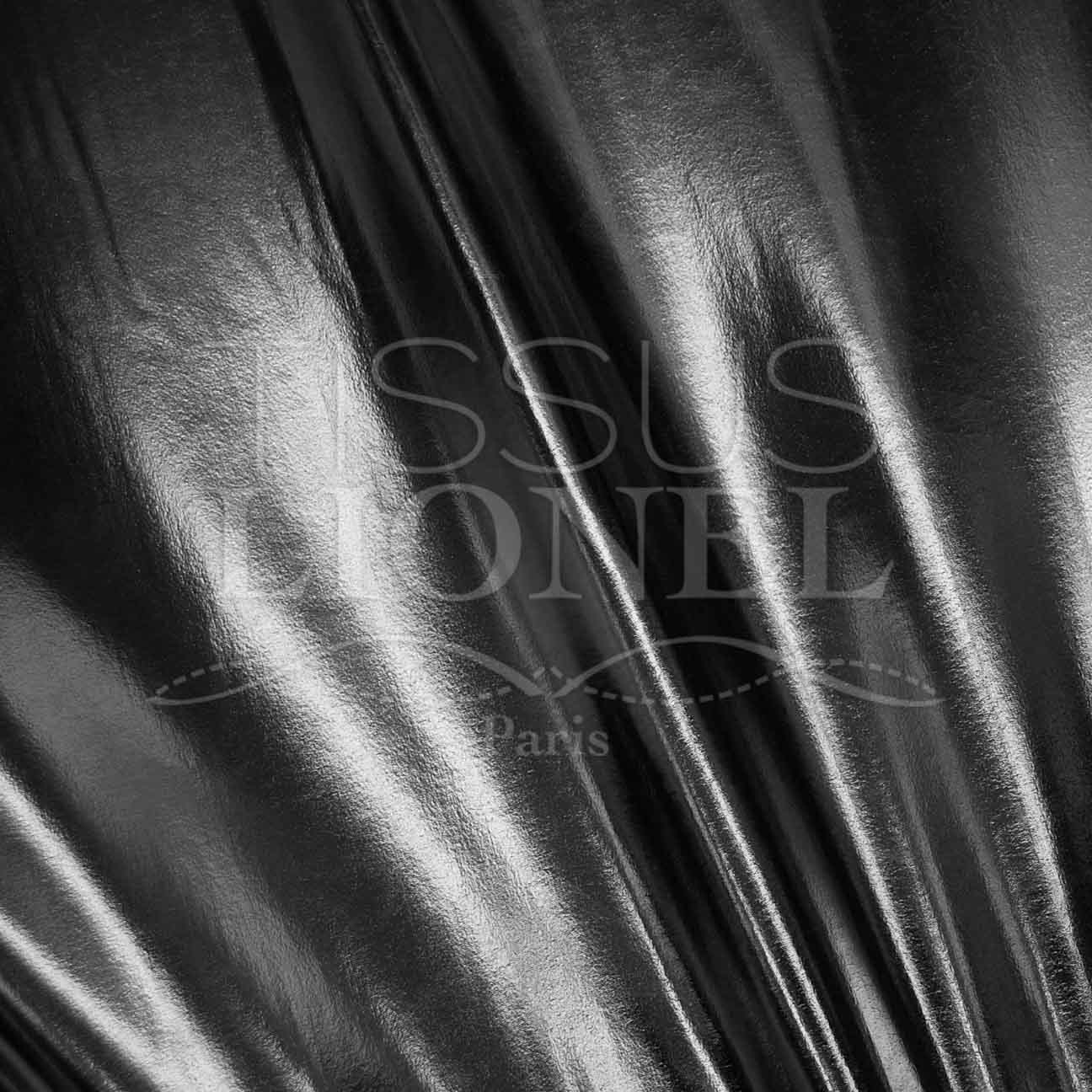 LYCRA VINYL ARGENT - Tissus Lionel